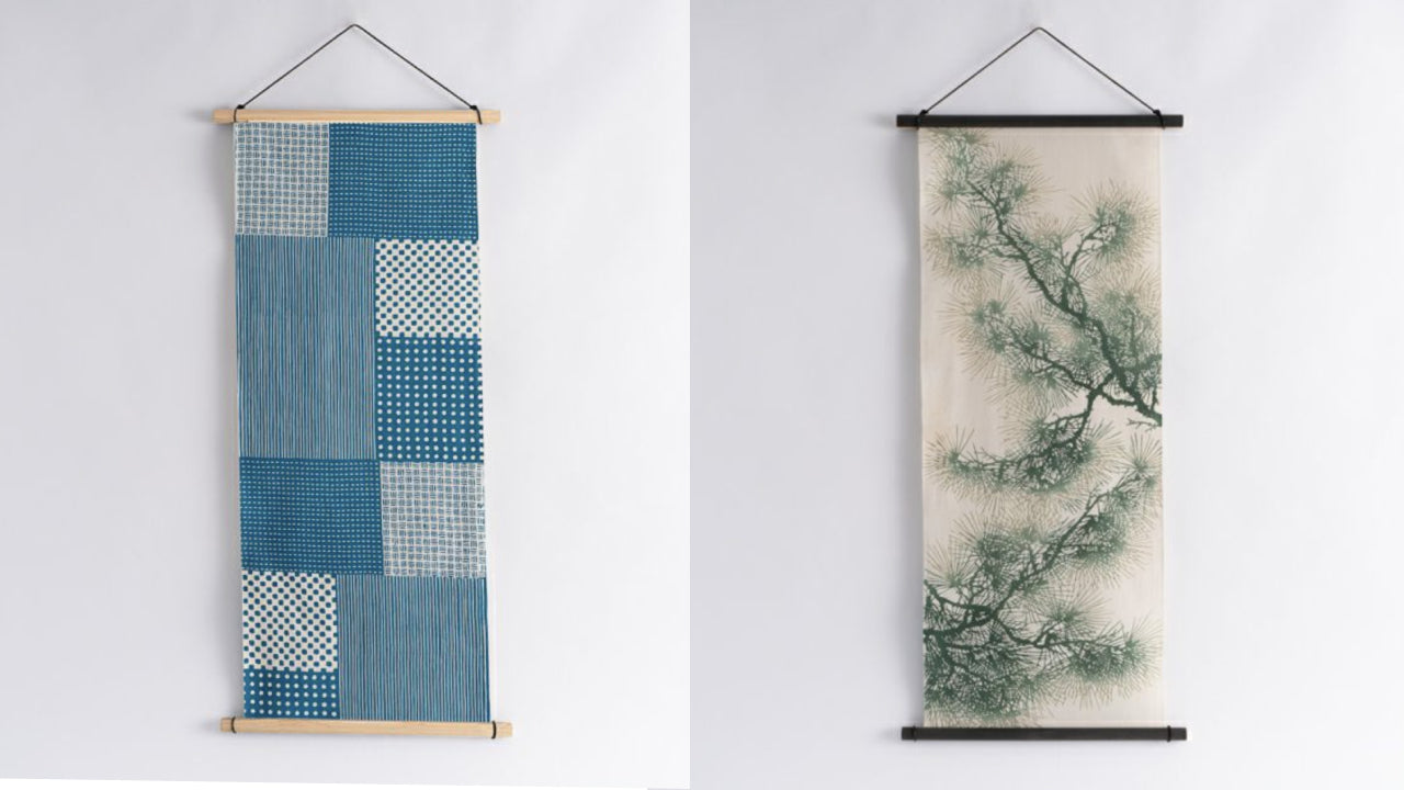 Wooden Tenugui Hanger – spoon & tamago